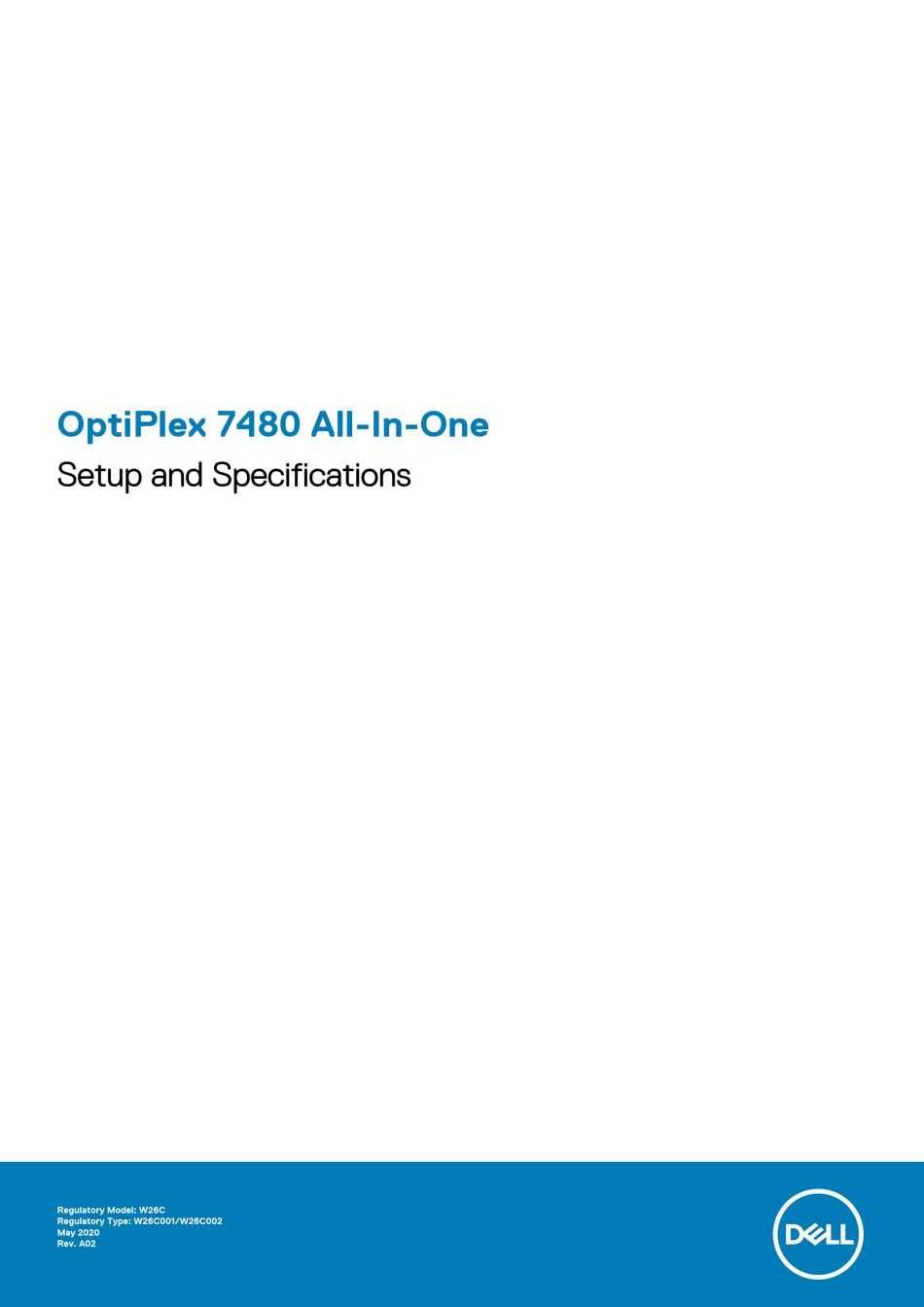Explore the Dell 7490 All-in-One Datasheet for Comprehensive Specs