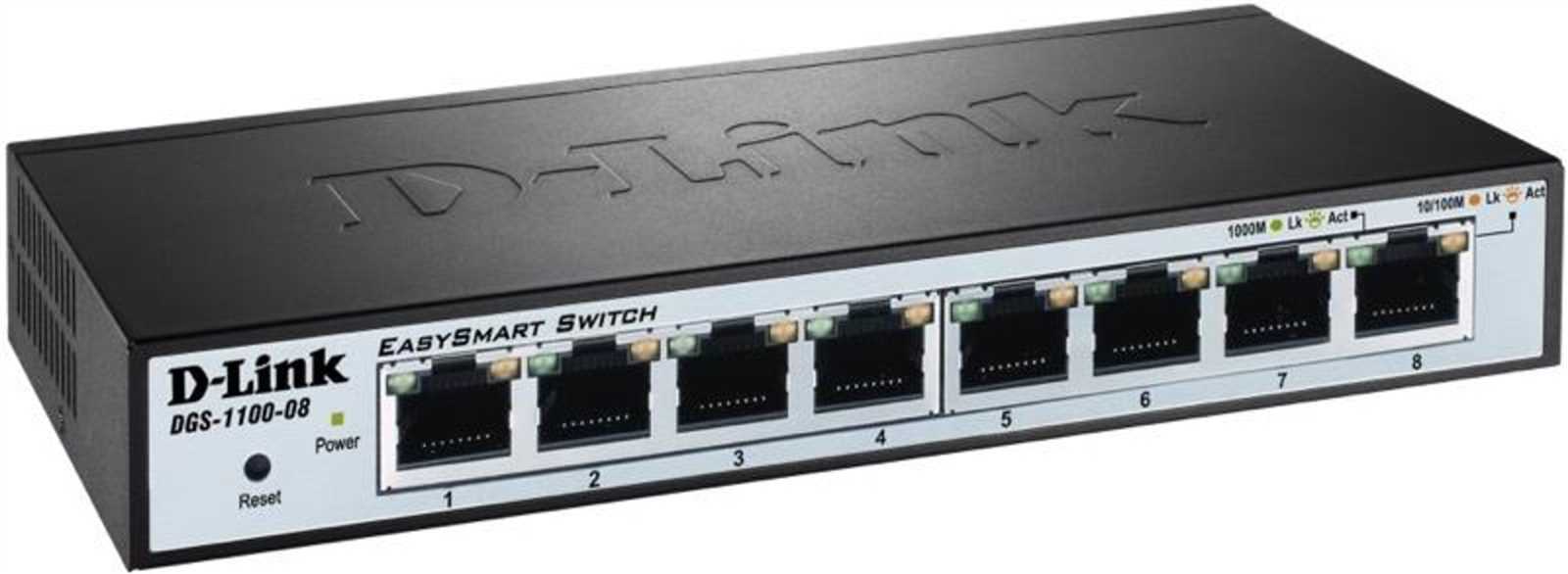 Discover the DGS-1100-08v2 Datasheet: Specifications and Features