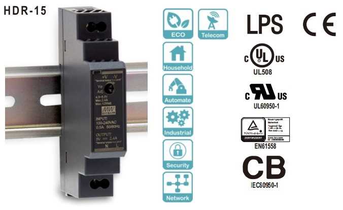 Explore the Hdr-15-24 Datasheet: Specs, Features, and More!