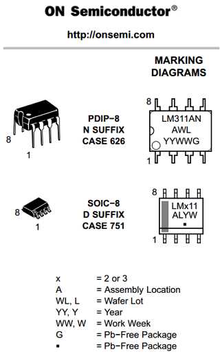Complete LM311 Datasheet: National Semiconductor Specifications ...