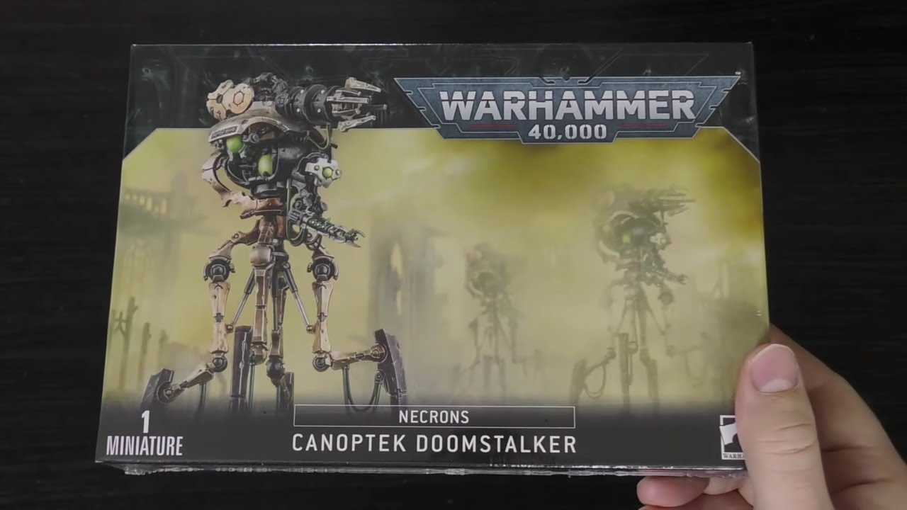 Unlocking the Power: Necron Doomstalker Datasheet Revealed!