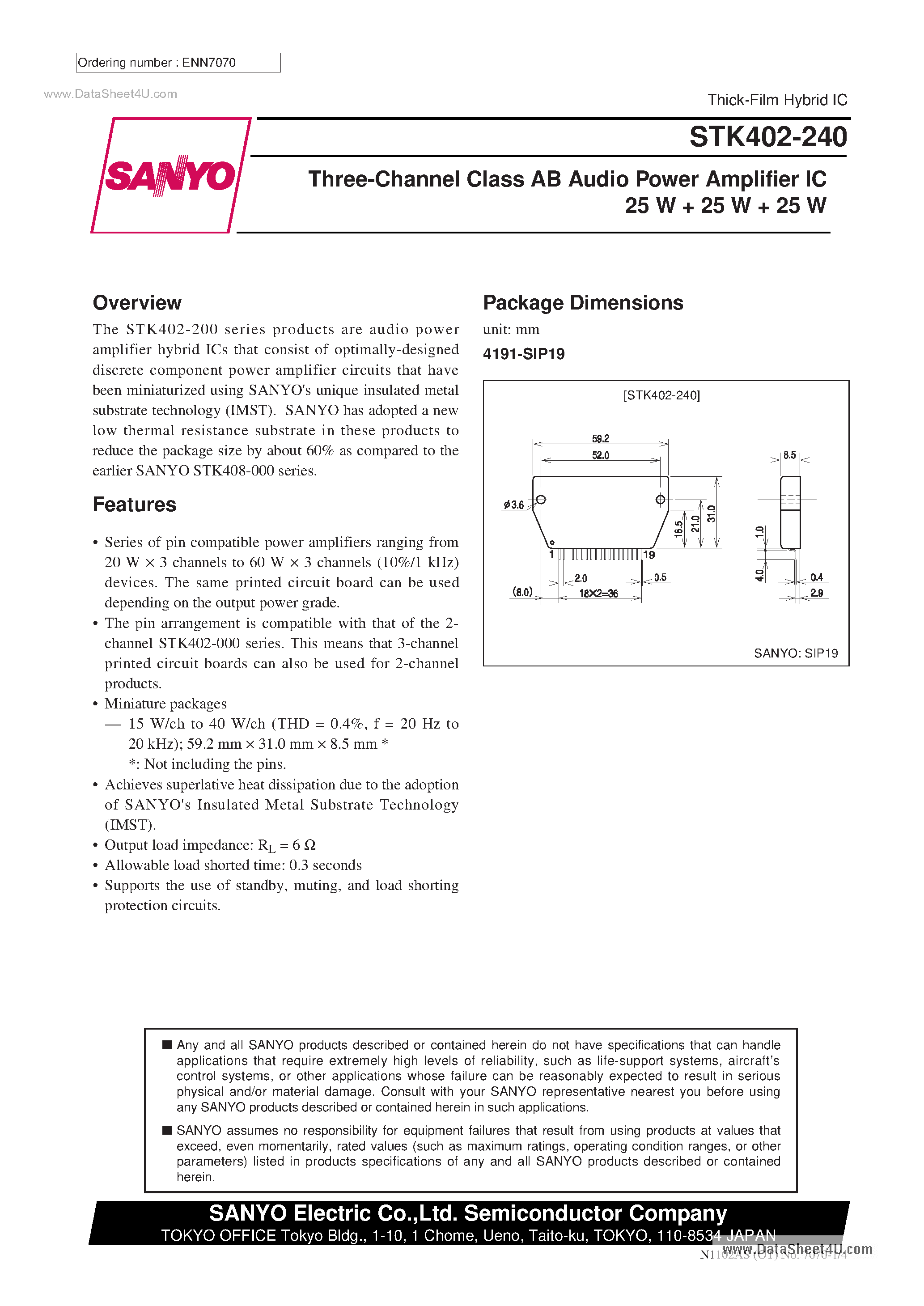 Unlock the Power of STK4050 with Comprehensive Datasheet Insights