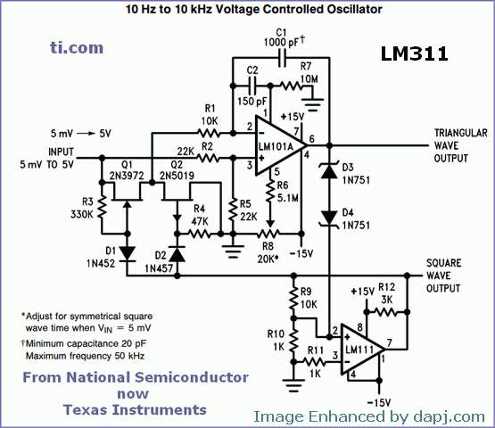Complete LM311 Datasheet: National Semiconductor Specifications ...