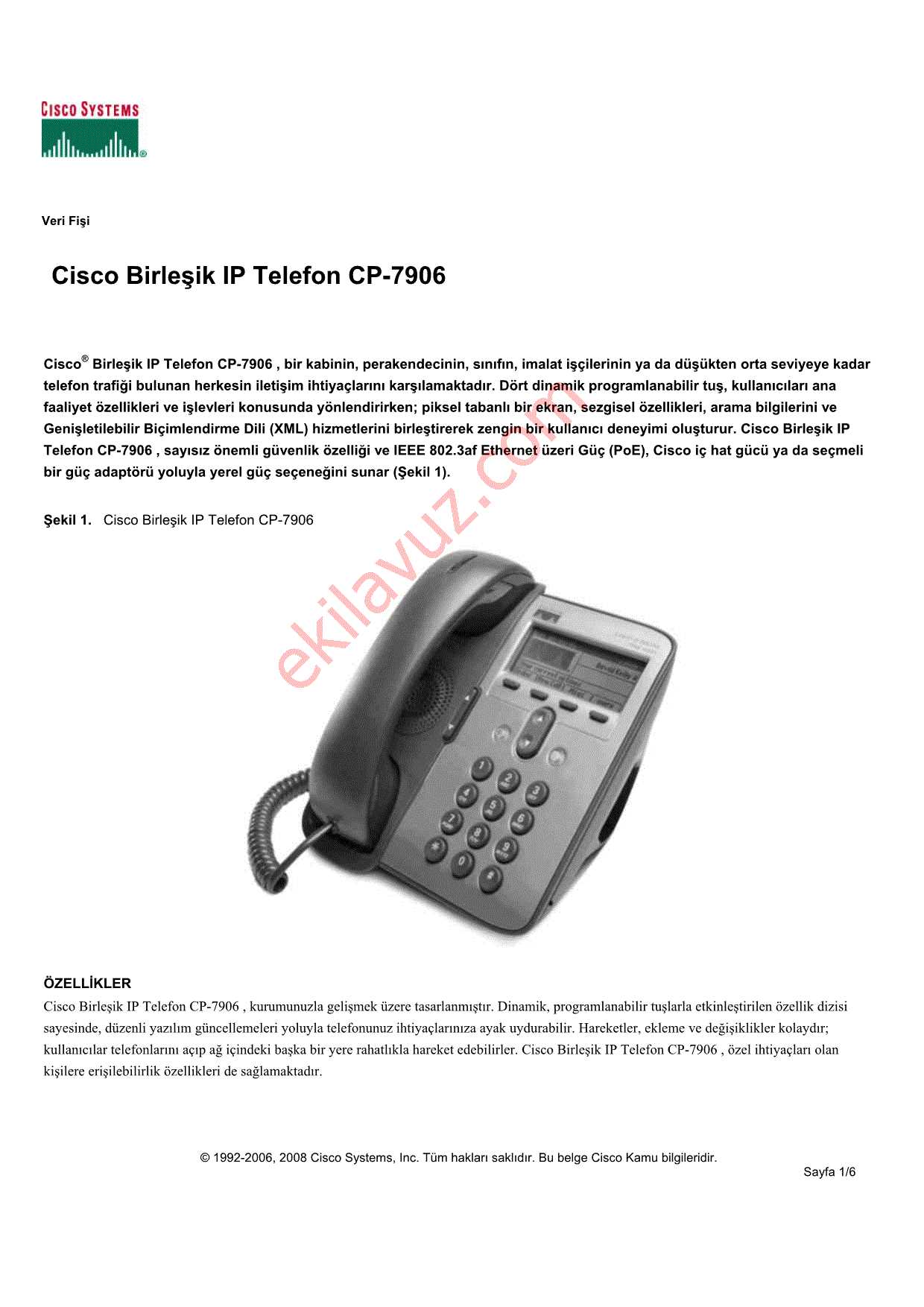 Discover the Comprehensive Cisco IP Phone Datasheet: Features ...